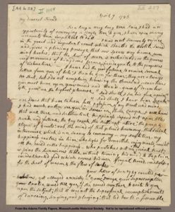 Abigail Adams & The Art of Letter Writing - Compass Classroom