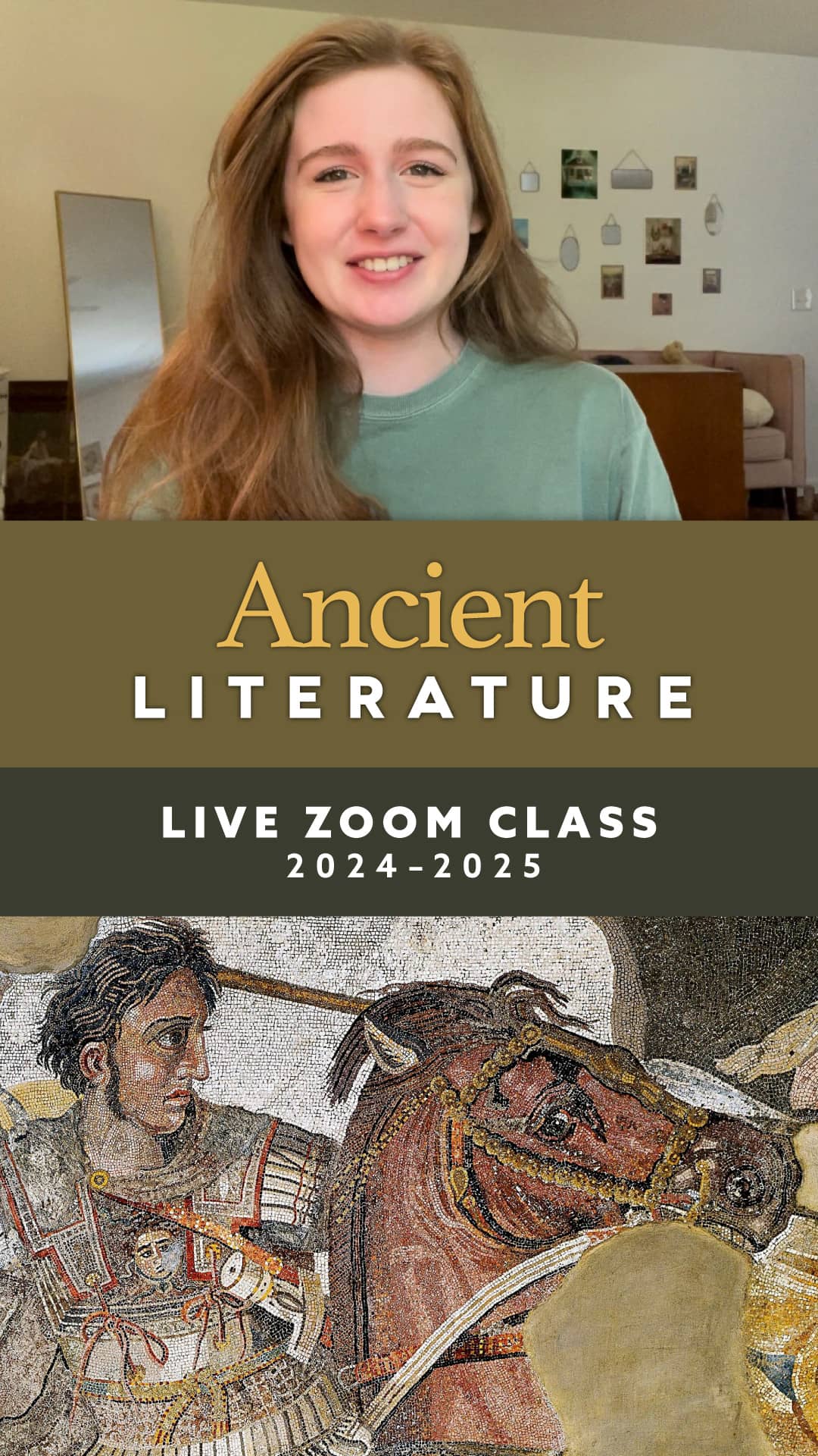 Ancient Literature Live 2024-2025 | Compass Classroom